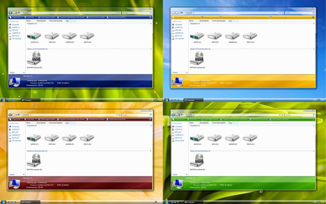 Vista Summer Shells Set 2 by Michel8170 on DeviantArt