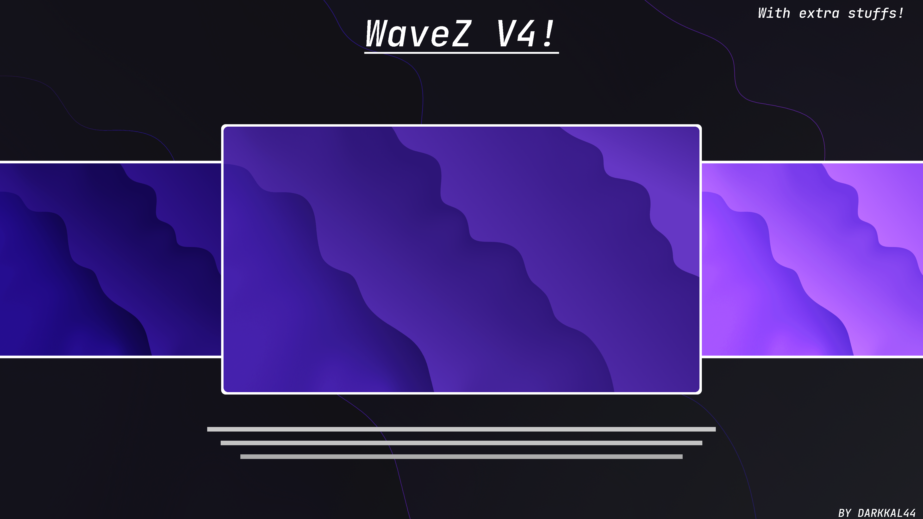 WaveZ V4 - Wallpapers by DARKKAL44 on DeviantArt
