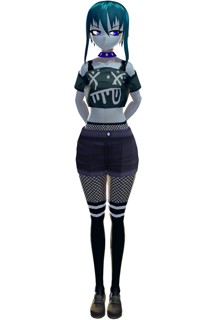 MMD Neon Devils - Allison Astrid by marcia-mayflower on DeviantArt