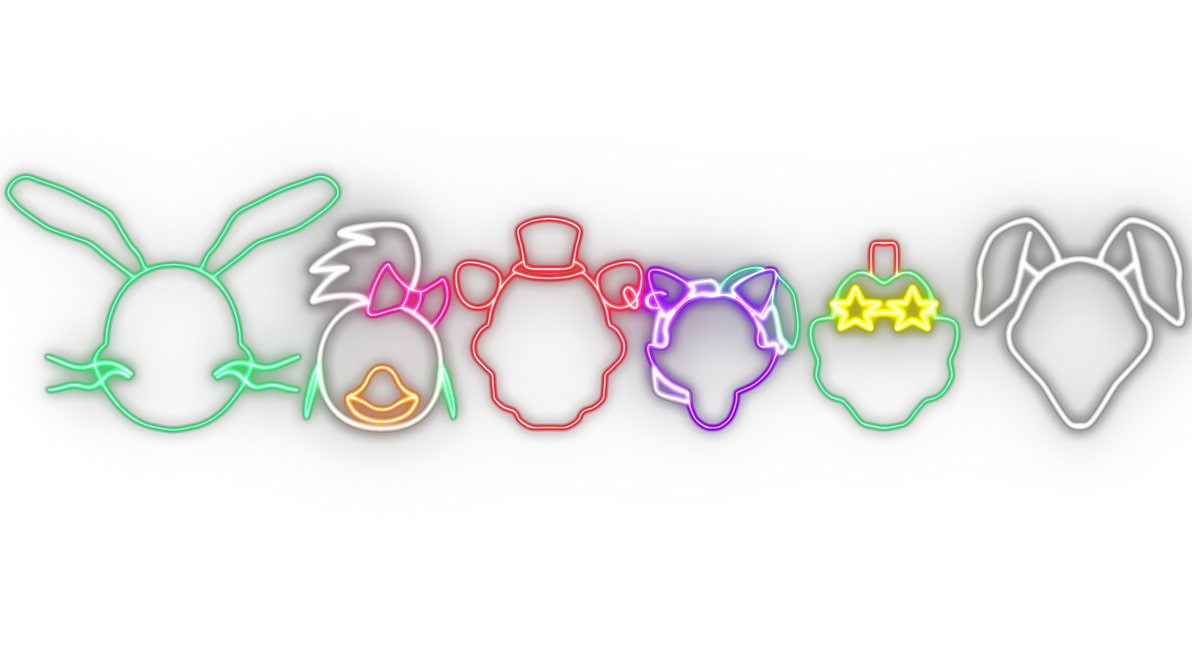 MMD FNAF SB Neon Sings DL by Fernanda-Shawdow on DeviantArt