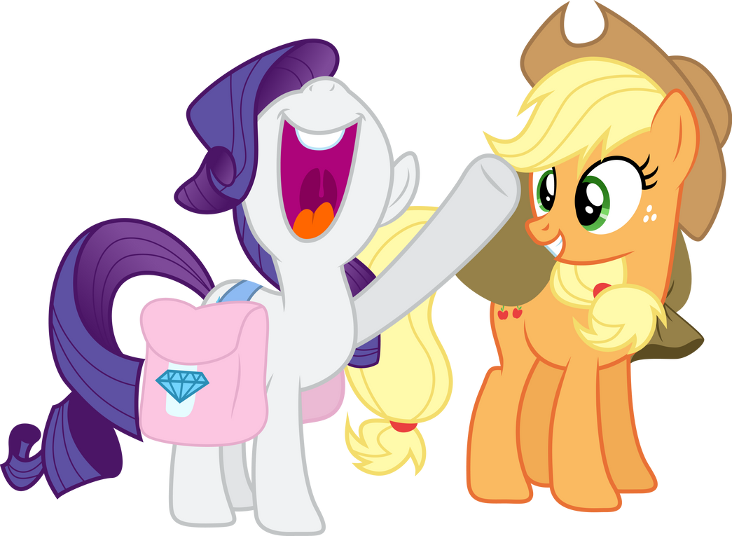 Rarity saying 'Let's go shopping!' (S04E22) by DJDavid98 on DeviantArt