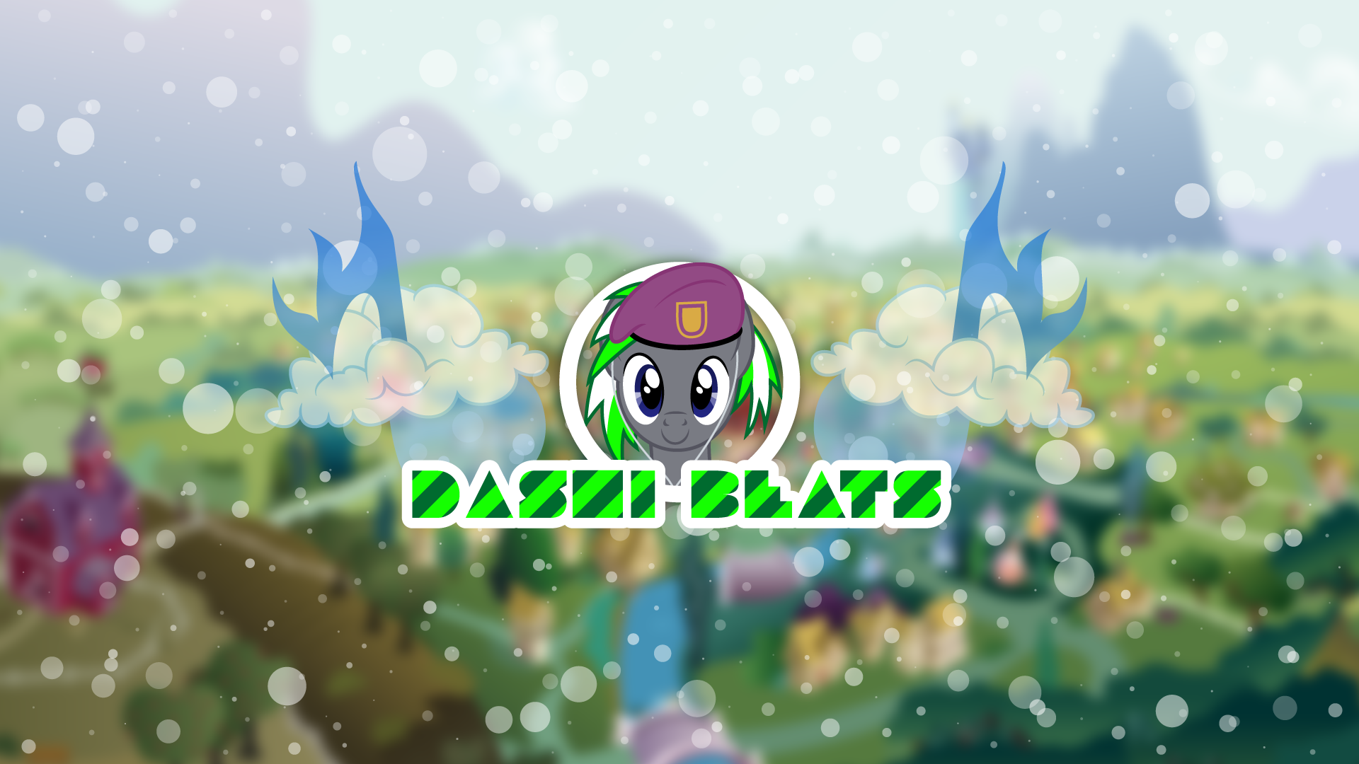 Dashi Beats Ponyville Shot Wallpaper by DJDavid98 on DeviantArt