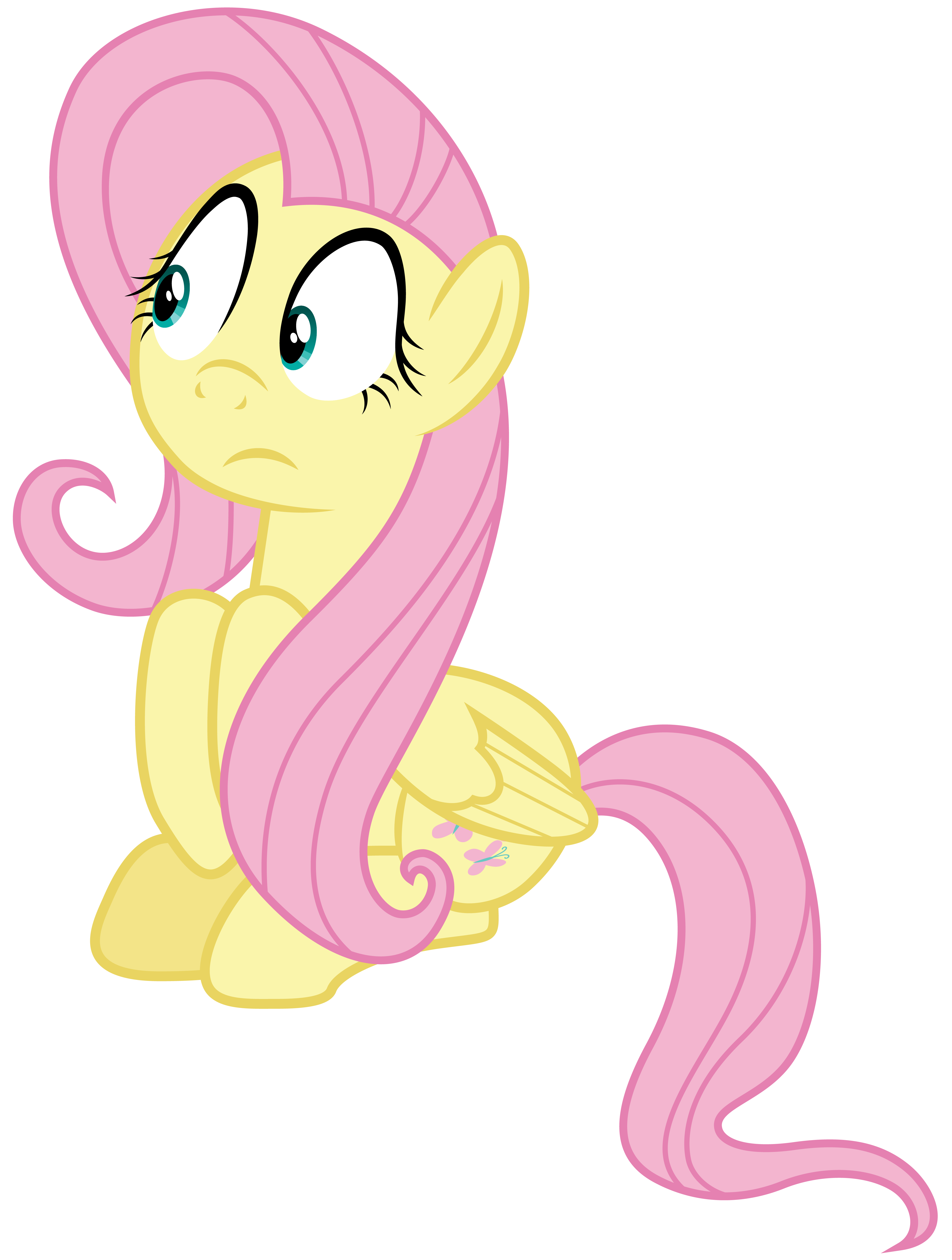 Concerned Fluttershy (S6E18) by DJDavid98 on DeviantArt