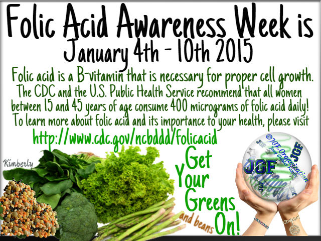 JGF Folic Acid Week Poster by Kimberly-at-JGF on DeviantArt