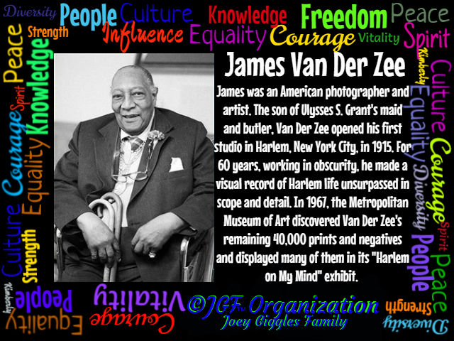 JGF James Van Der Zee Poster - Black History Month by Kimberly-at-JGF ...