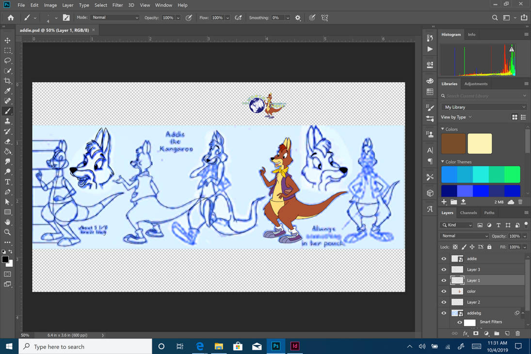 Addie process by cheril59 on DeviantArt