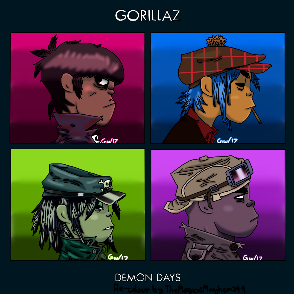 Demon Days Redraw by TheMagicalMayhem249 on DeviantArt