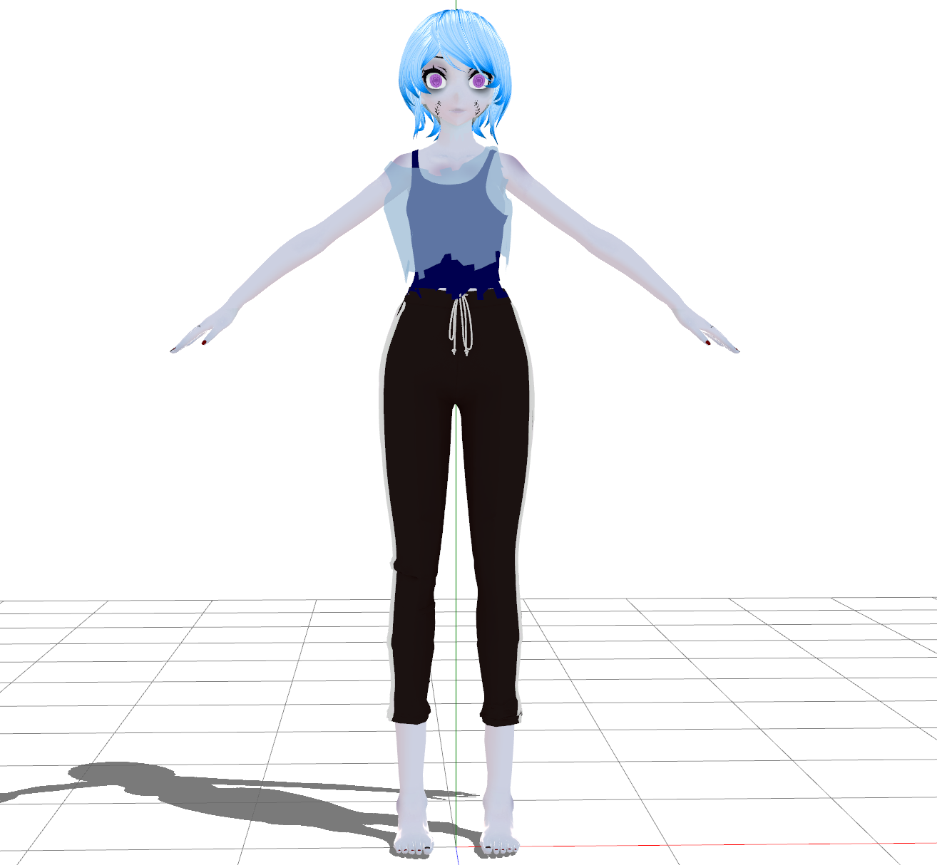 (MMD) Zombie LiLiR MODEL by aartist14 on DeviantArt