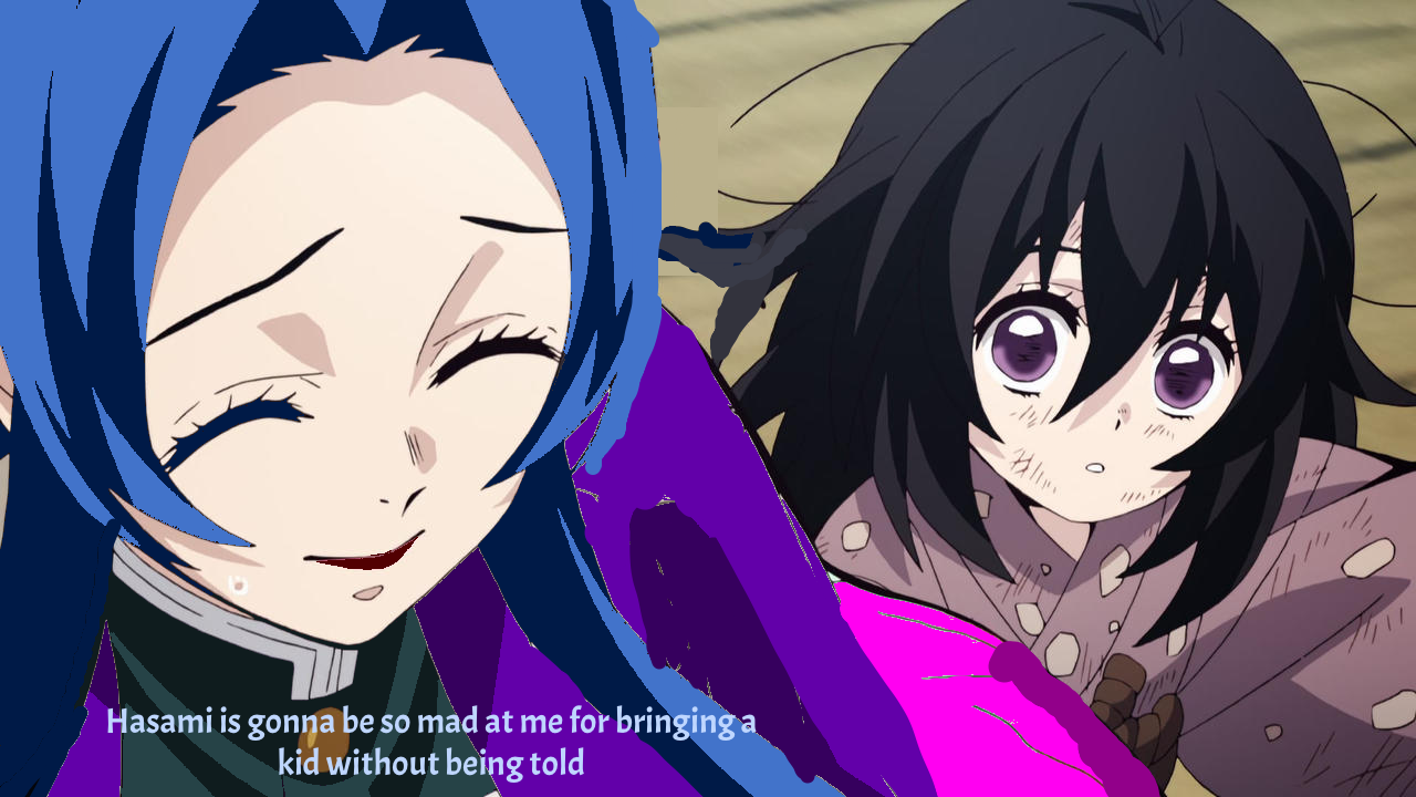 KNY open collab: Akaya bringing your oc home by Batdeku76 on DeviantArt