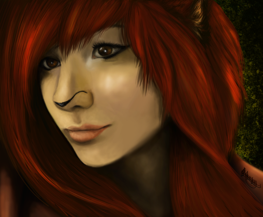 Inu girl Self portrait by Shesarebell on DeviantArt