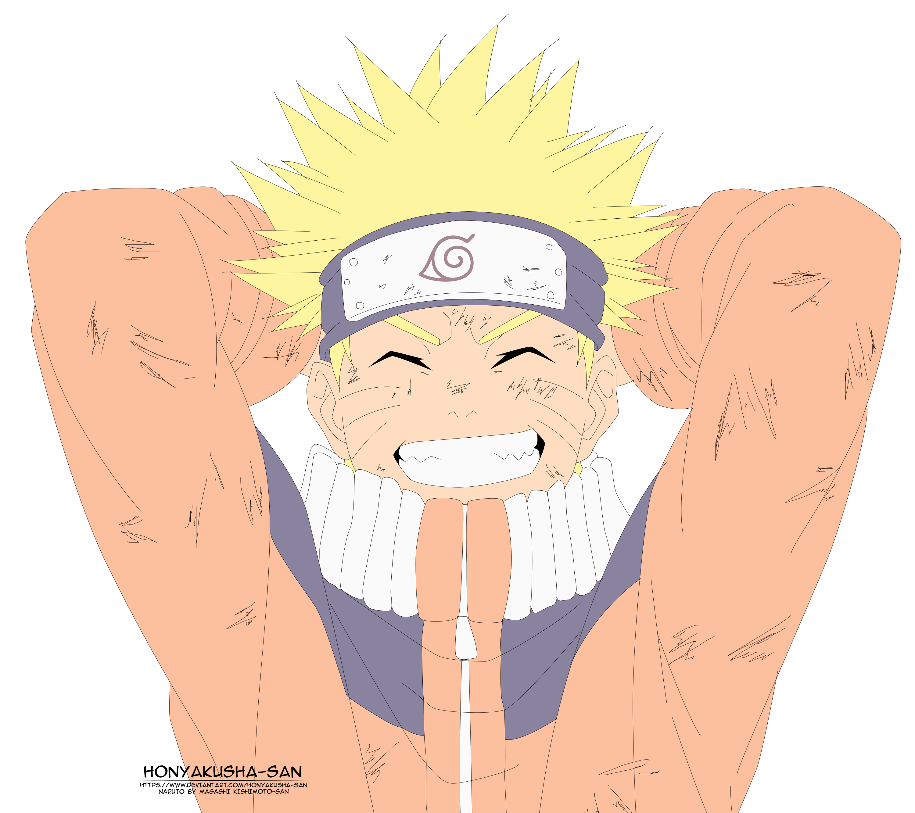 Naruto Uzumaki smile - PSD by irych7 on DeviantArt