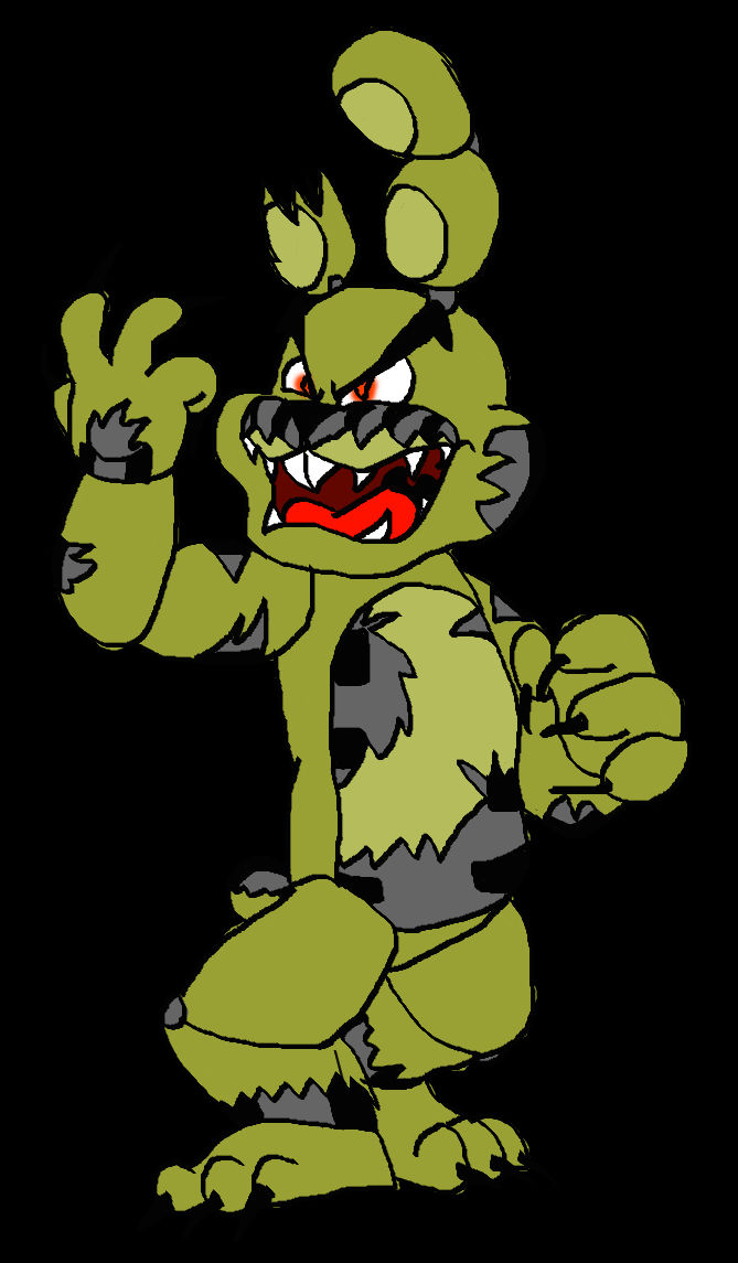 Springtrap by Pizza-and-Fandoms on DeviantArt