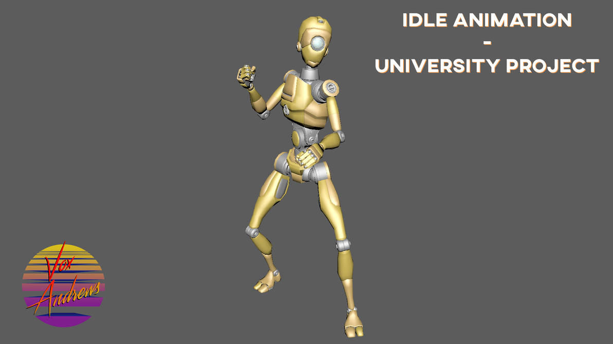 Idle Animation [1] - University Projects by VoxAndrews on DeviantArt