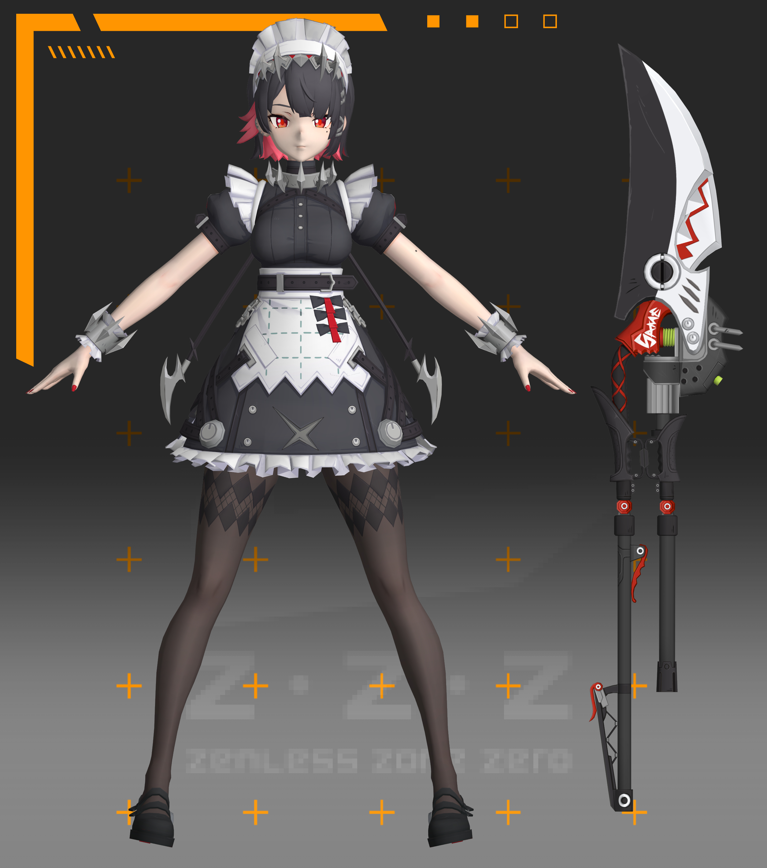 ZZZ-Ellen Joe XPS [DL] by rickygamer93 on DeviantArt