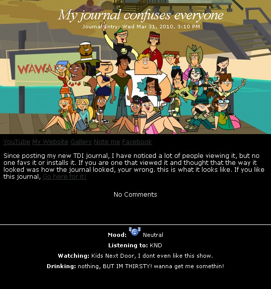 TDI Journal by LoVeBeInMe on DeviantArt