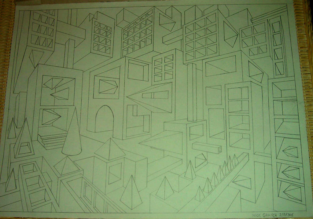 Two-Point Perspective (AKA Pyramid Perspective) by gretzelboy89 on ...