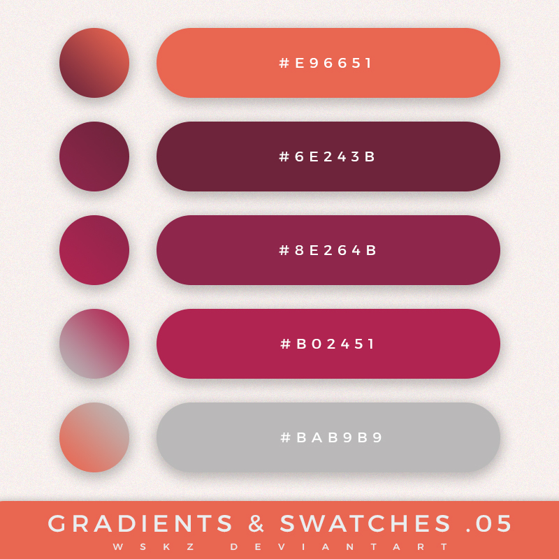 Swatches and Gradients .05 by WskZ on DeviantArt
