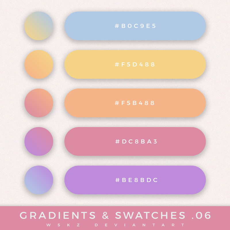 Swatches and Gradients .06 by WskZ on DeviantArt