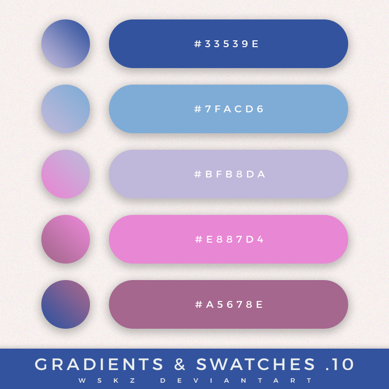 Swatches and Gradients .10 by WskZ on DeviantArt