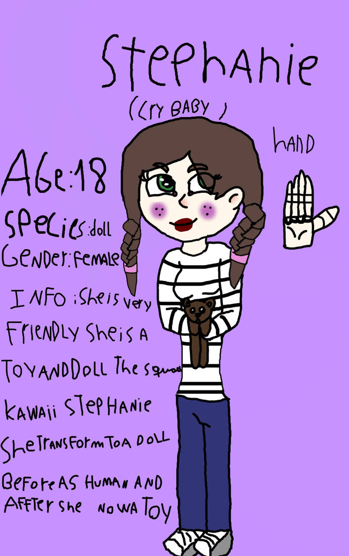 Stephanie (cry baby) by isidoragames25 on DeviantArt