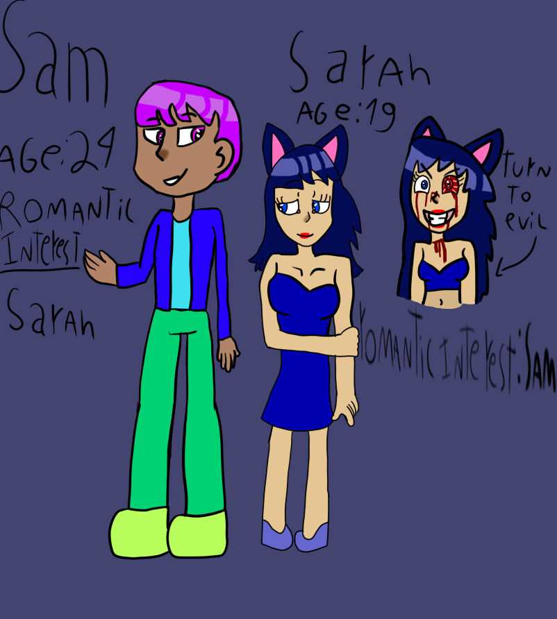 Sarah And Sam Info By Isidoragames25 On Deviantart