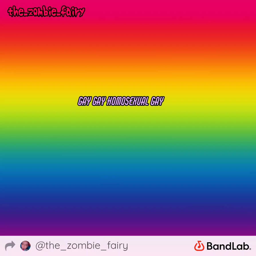 Gay Gay Homosexual Gay(song) by Thezombiefairy666 on DeviantArt