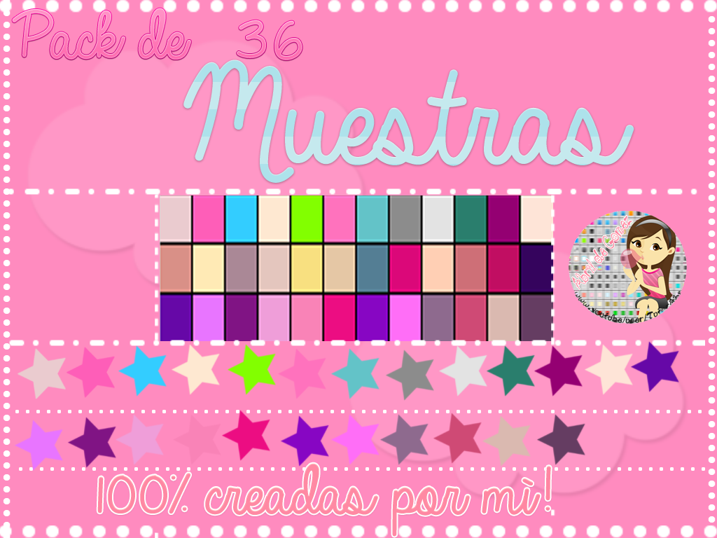 Pack 36 Muestras by AbrildeGomezYoutuber on DeviantArt