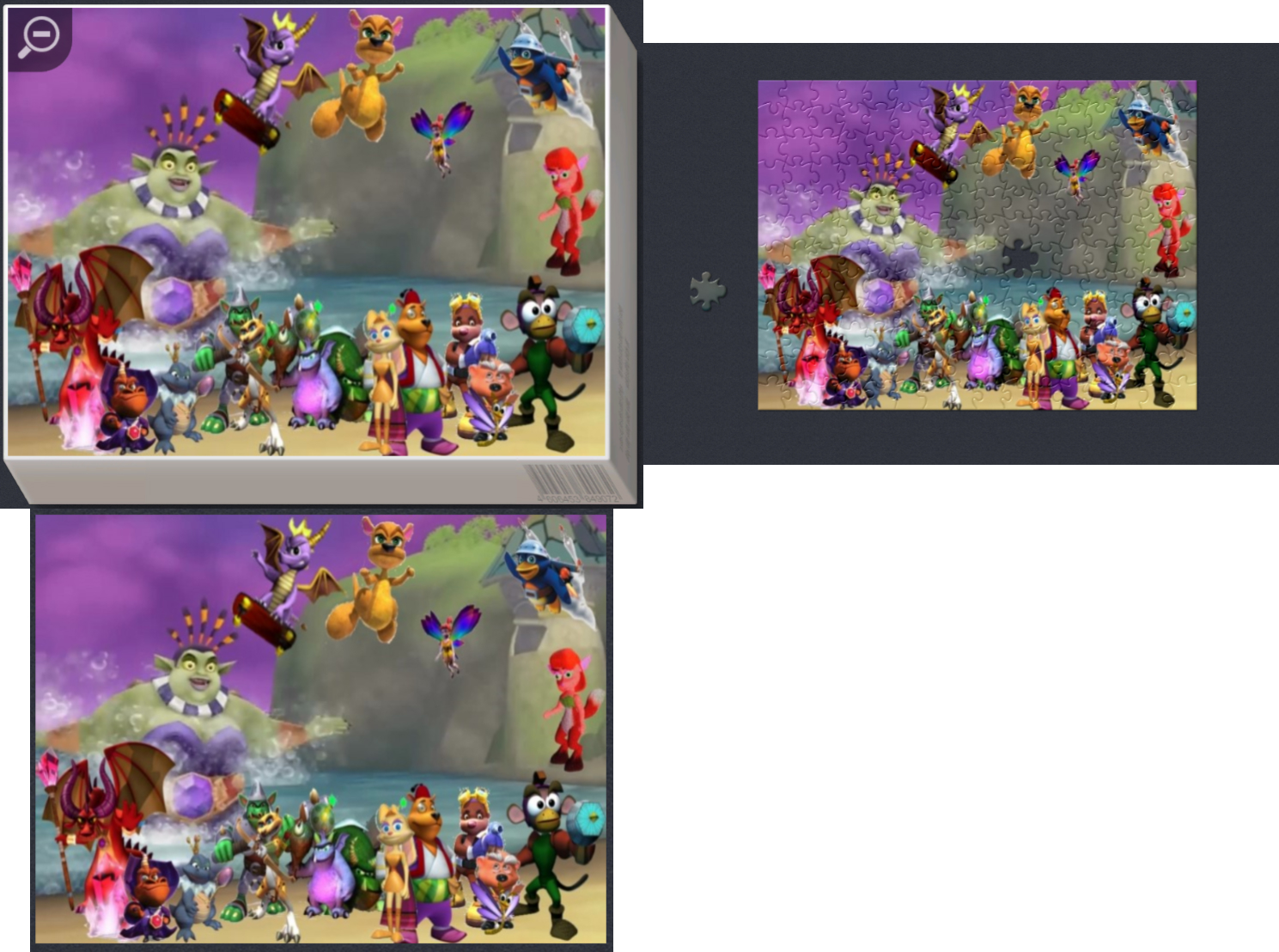 Spyro: Collage Jigsaw Puzzle by R1CkYG on DeviantArt