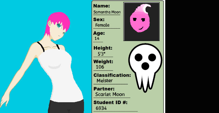 Samantha Moon ID Card by Winryrockbell14 on DeviantArt