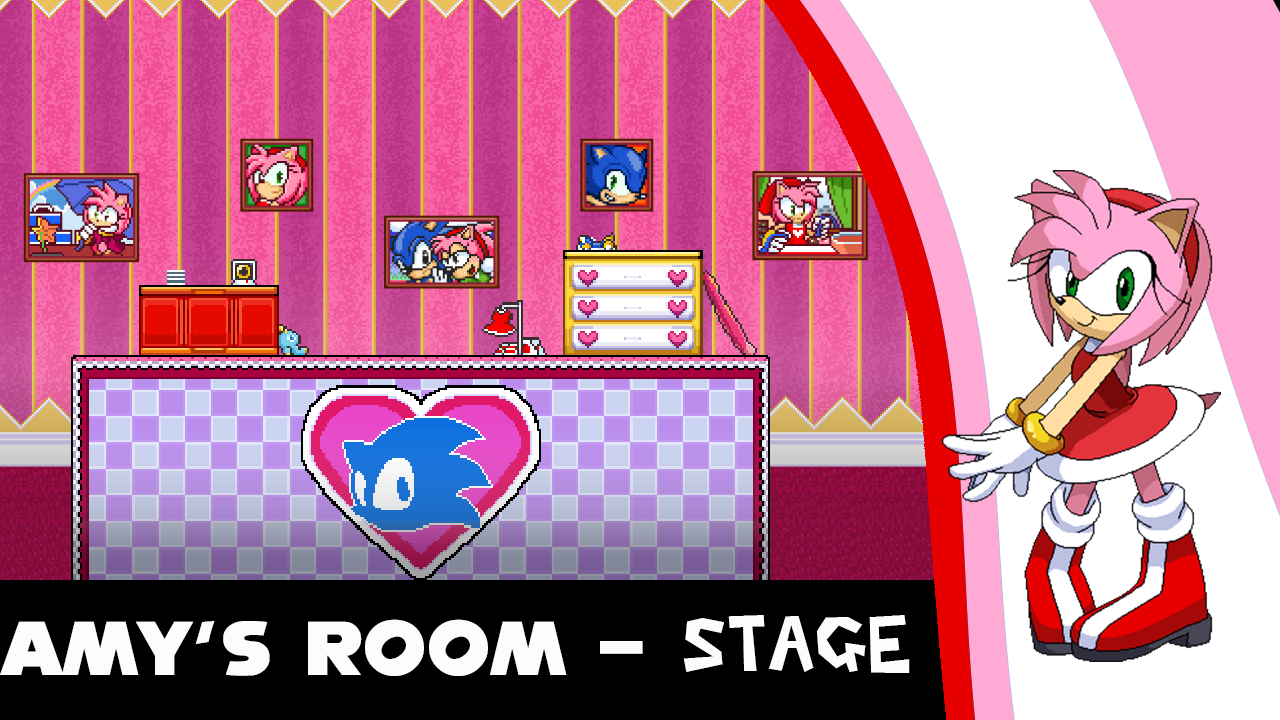 Amy's Room (Sonic Battle) {0.9.5/CMC+ v8} by AngelHeroHeaven on DeviantArt