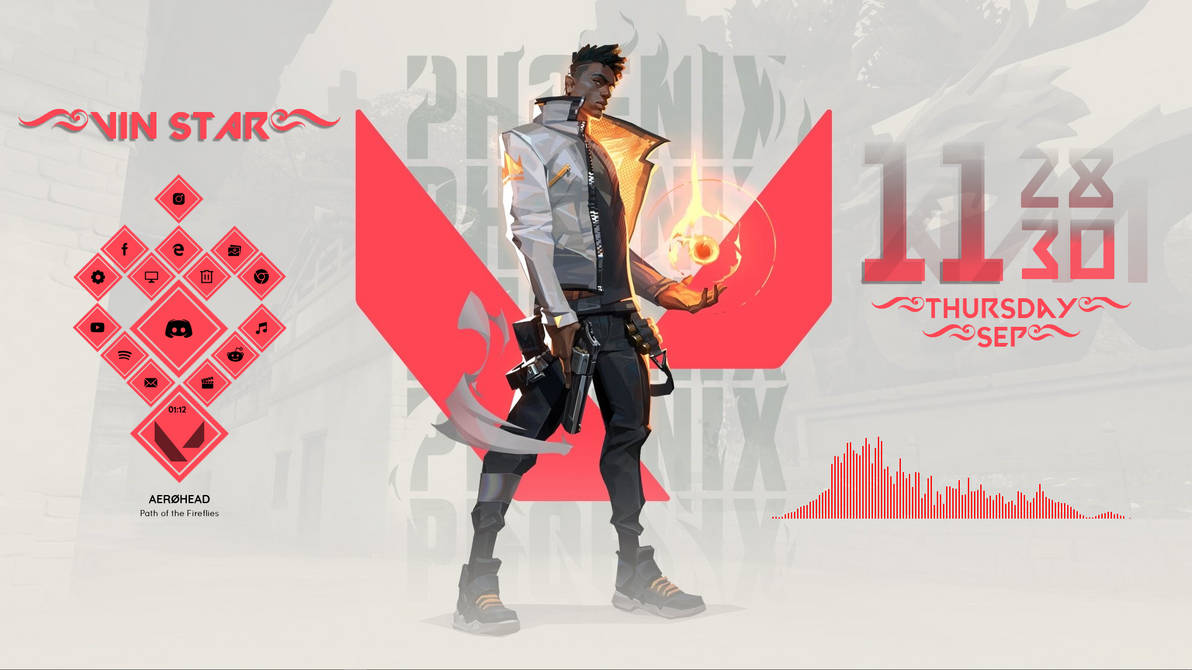 Valorant Rainmeter by vinithkumar on DeviantArt