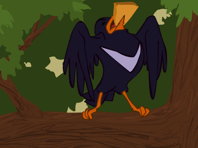 The Fox and the Crow by EnnuiVee on DeviantArt