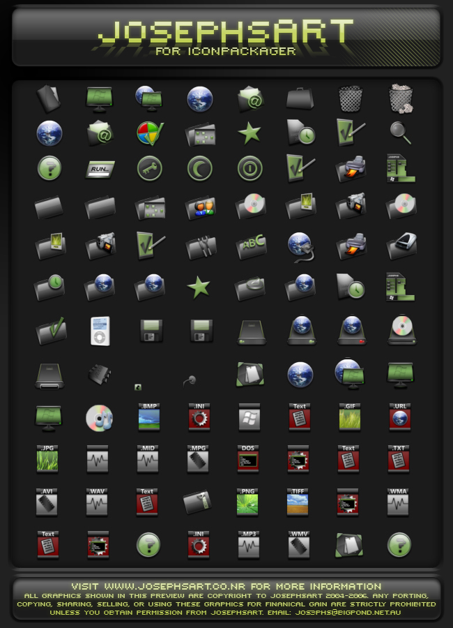 JosephsART IconPackager by Josephs on DeviantArt