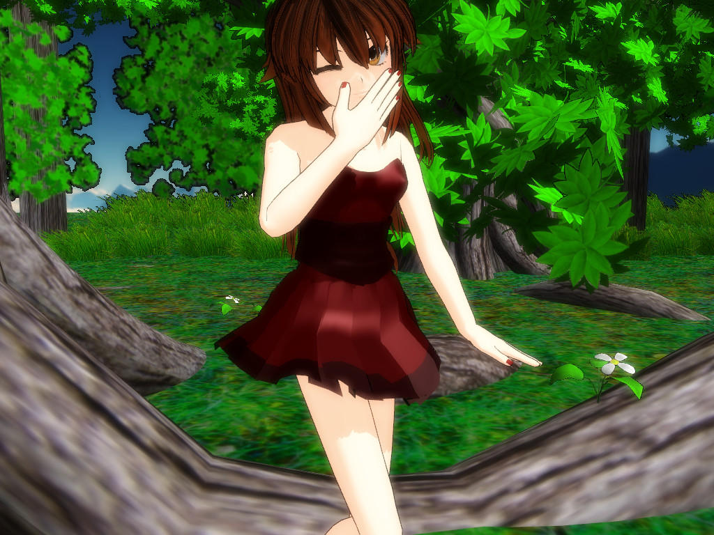 My model OC [MMD] by kaomek on DeviantArt