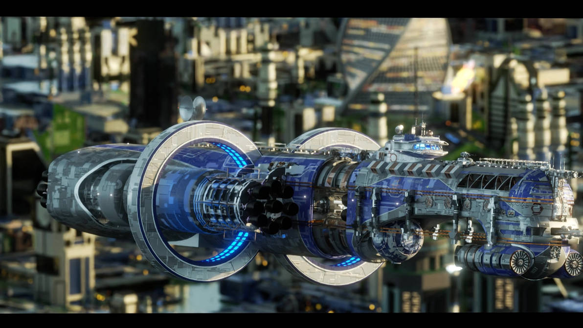 Calypso-class LRSE Animation / AI Art statement. by Starlite-Official ...