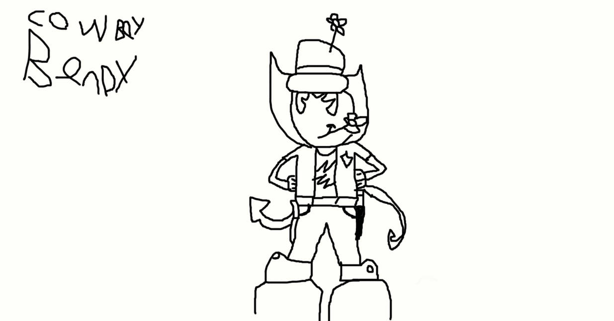 cowboy bendy by poopoocrap on DeviantArt