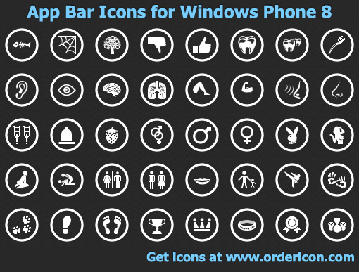 App Bar Icons for Windows ... by shockvideoee on DeviantArt