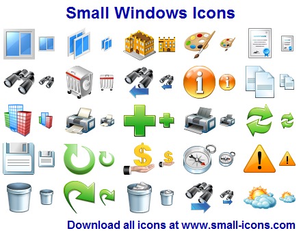 Small Windows Icons by shockvideoee on DeviantArt