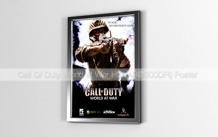Call of Duty 5 World at War HQ Poster (Replica) by adamhlohan on DeviantArt