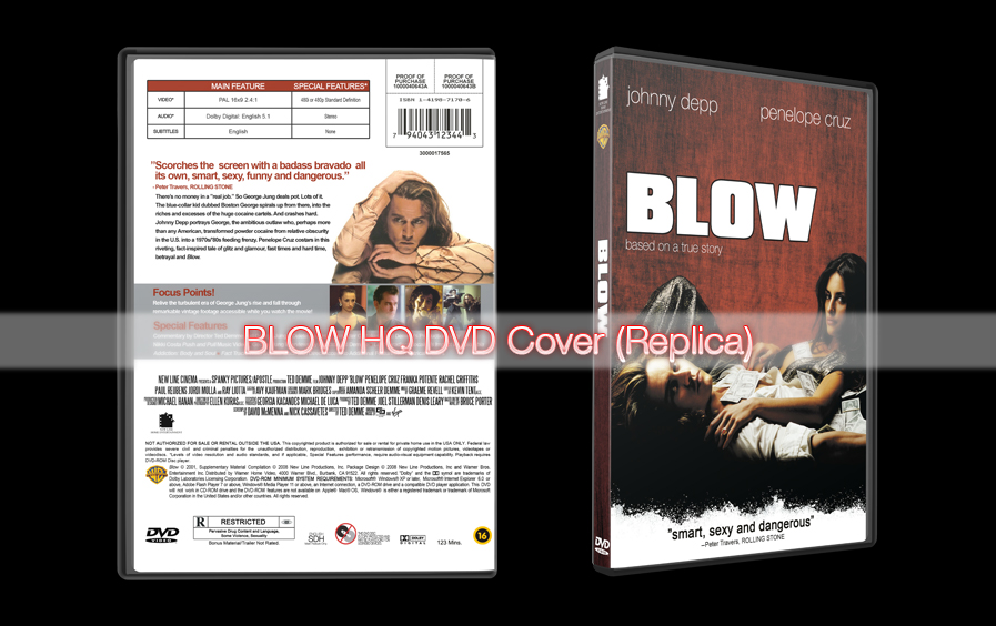 BLOW HQ DVD Cover (Replica) by adamhlohan on DeviantArt