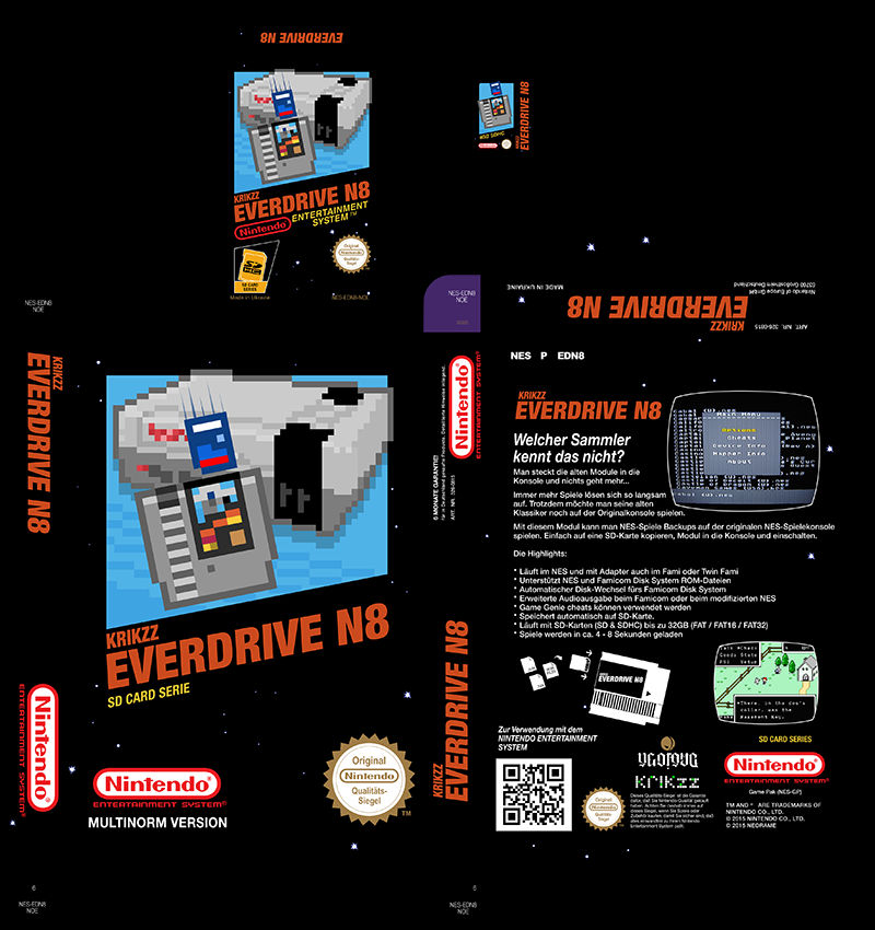 EverdriveN8 Custom Label + Box + SD Card Labels by NeoRame on DeviantArt
