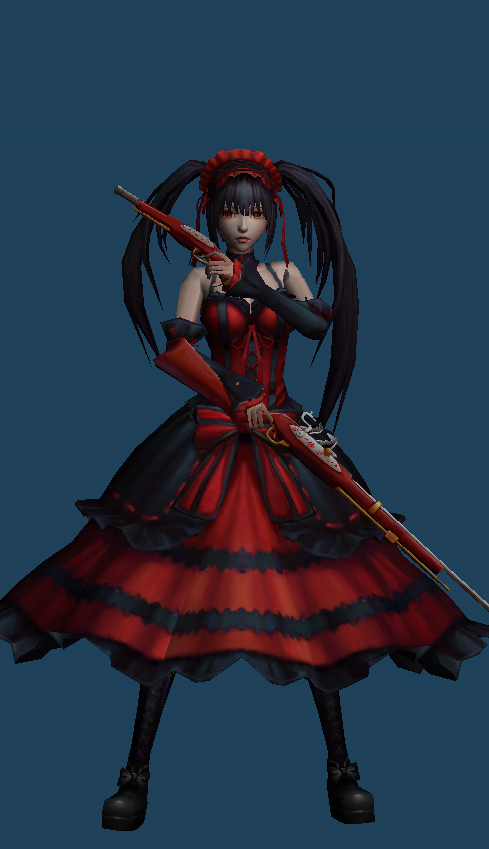 Kurumi Tokisaki (fbx) by craft-tama on DeviantArt