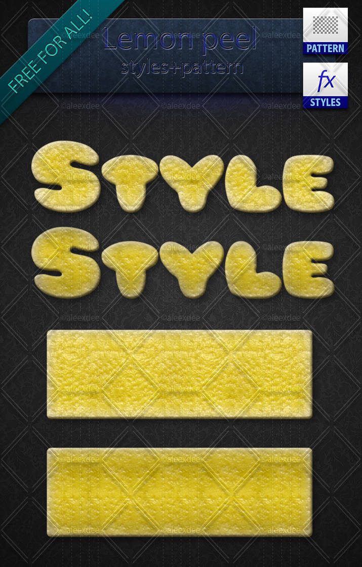 Lemon peel styles by aleexdee on DeviantArt