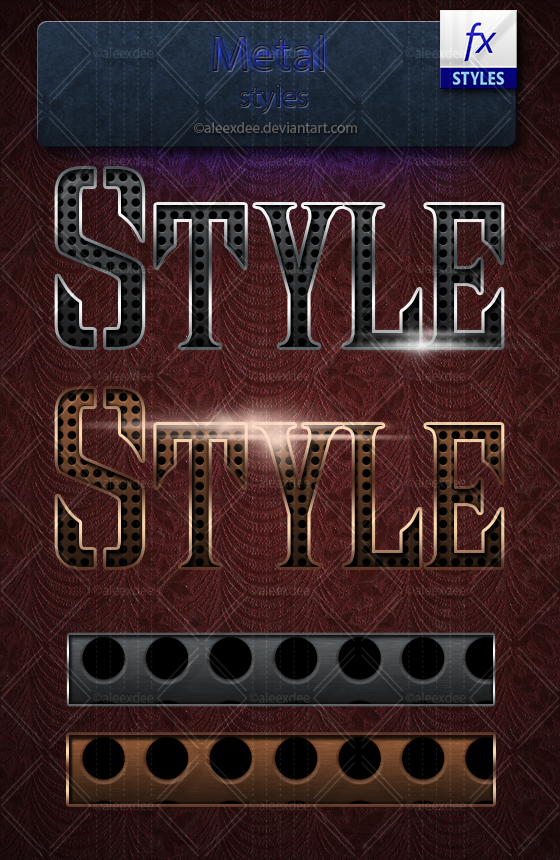 Metal Styles by aleexdee on DeviantArt