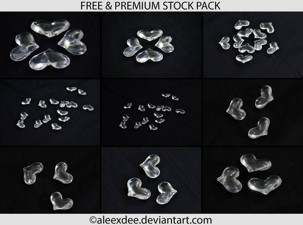 Crystal hearts *STOCK* by aleexdee on DeviantArt
