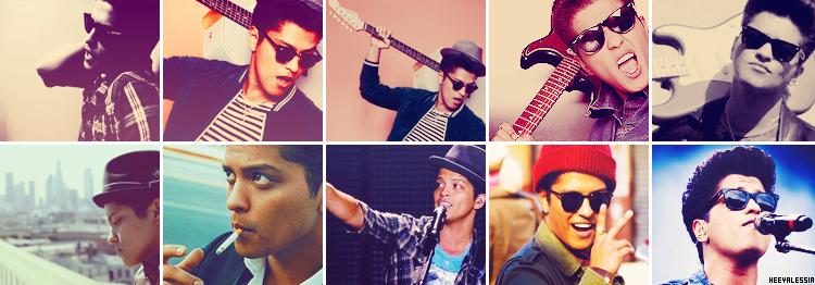 Bruno Mars Tumblr Collage
