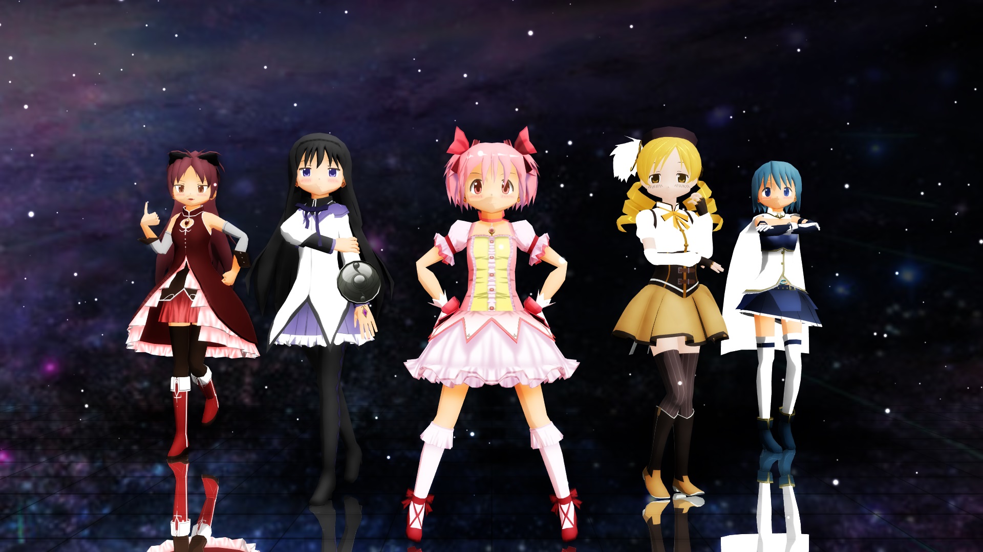 [MMD] Puella Magi: Madoka Magica Pose Pack by rellacrystal on DeviantArt