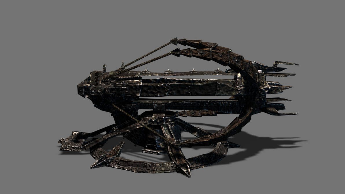 ballista weapon model and tex by mikemars on DeviantArt
