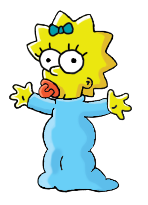 Maggie Simpson by MedicineMan426 on DeviantArt