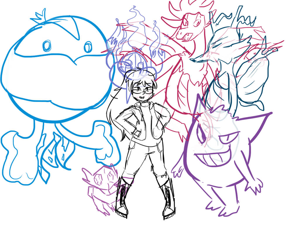 Melanie Pokemon Team by Emerald722 on DeviantArt